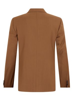 Canali Mens Jacket Double-Breasted Camel Wool Suit & Dinner