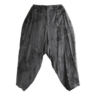 Yohji Yamamoto Herren, Hosen, Schwarzk, LGr&ouml;&szlig;e