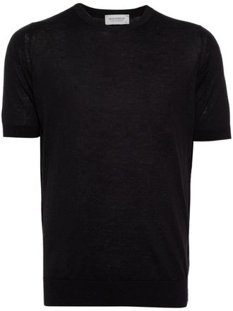 John Smedley t-shirt Coulter - Noir