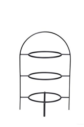 ASA Etagere &Agrave; Table Ligne Noir, Metall, 36.5 cm, Tischkultur & Servieren, Etageren