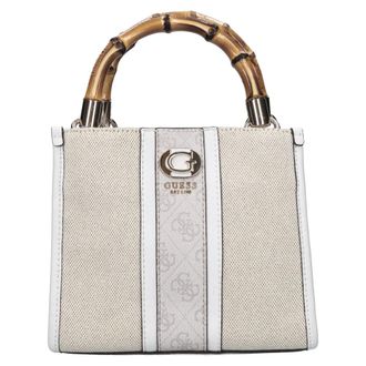 Guess Femme, Sacs, Beige, Taille: ONE Size Kerima 4G Logo Mini Handbag