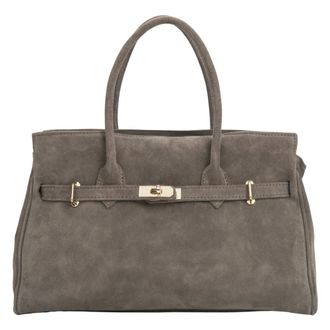 Estro & Luminara Damen, Taschen, Grau, ONE SIZEGr&ouml;&szlig;e