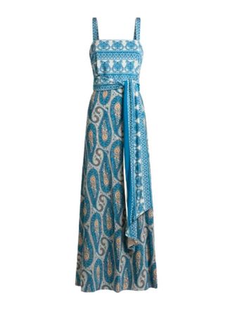 Etro Maxikleid - Wei&szlig;