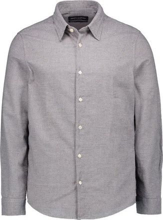 Marc O'Polo Herren Hemd grau Baumwolle