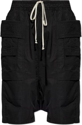 Rick Owens Homme, Shorts, Noir, Taille: L Cargo Shorts