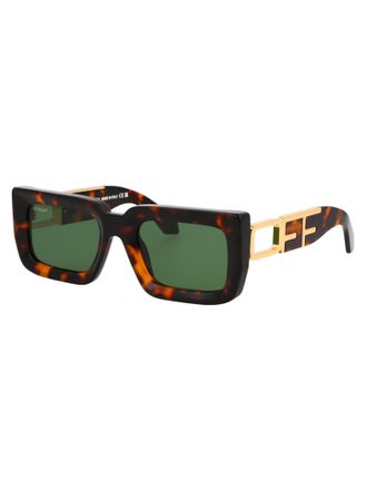 Off-white Unisex Sunglasses Boston Havana Acetate