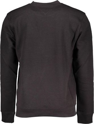 Tommy Hilfiger Logo-Embroidered Sweatshirt - Black