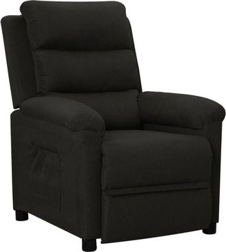 vidaXL Relaxsessel Schwarz Stoff vidaXL