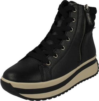 Rieker Basket Montante Cuir Revolution Castor