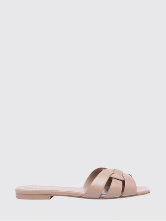Saint Laurent Sandales &agrave; Talons Femme couleur Beige