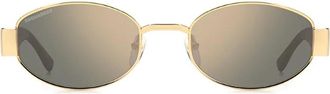 Dsquared2 unisex, Accessoires, Jaune, Taille: 53 MM Lunettes de soleil
