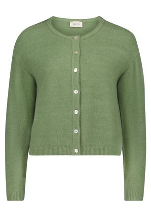 Cartoon Damen Strick-Cardigan mit Rundhalsausschnitt 46, Basil