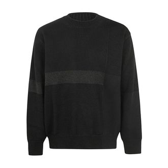 Comme Des Gar&ccedil;ons Rippstrickpullover - - Knitwear - Herren - Schwarzk - S