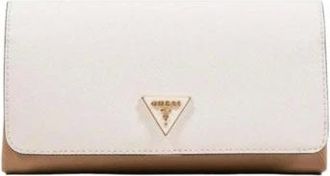 Guess Femme, Accessoires, Beige, Taille: ONE Size Portefeuille Tri-Fold