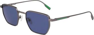 Lacoste unisex, Accessoires, Gris, Taille: 52 MM L260S Retro Rectangle Metal Lunettes