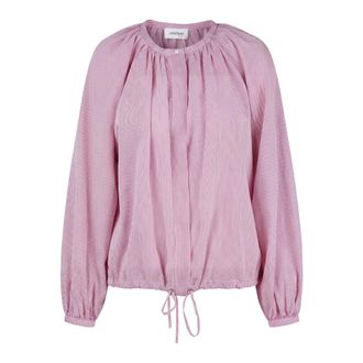 ottod'Ame Femme, Blouses et Chemises, Multicolore, Taille: 36 FR Chemise &agrave; rayures avec cordon de serrage