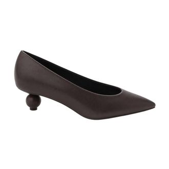 Max Mara Renza Pump - Femme - Chaussures - Brun - Taille: 38 EU