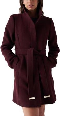 Salsa Manteau Grace en Tissu avec Ceinture