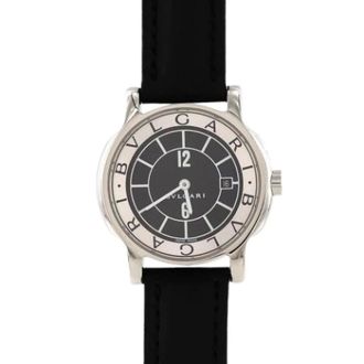 Bulgari Montre bracelet vintage doccasion - Femme - Pre-owned - Noir - Taille: ONE Size