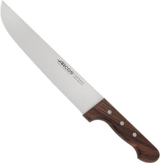 Arcos Fleischermesser Professionell - Edelstahlklinge 250 mm - Palisanderholzgriff - Präziser und Langlebiger Schnitt - Serie Atlantico
