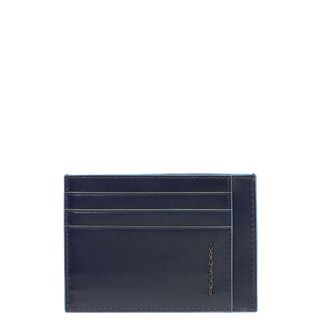 Piquadro Homme, Accessoires, Bleu, Taille: ONE Size Porte-cartes de cr&eacute;dit de poche