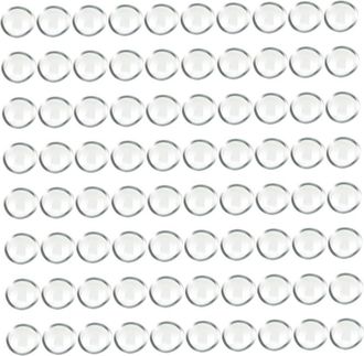 Cabilock 300 Flache Glasmurmeln Klare Glasperlen als Vasenf&uuml;ller und Aquariumdeko Unregelm&auml;&szlig;ige Glassteine f&uuml;r Hydrokultur und Tischdekoration