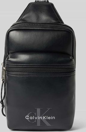 Calvin Klein Herren Umh&auml;ngetasche mit Label-Pr&auml;gung