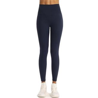 Generic Creamlush Legging taille haute &eacute;pais sans couture pour femme, doux comme du beurre, extensible, contr&ocirc;le du ventre, salon, entra&icirc;nement, yoga, course 