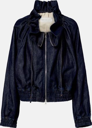 Dries Van Noten Bomberjacke aus Denim