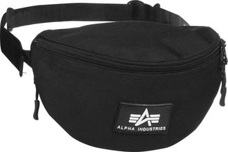 Alpha Industries Alpha Industries Rubber Print Waistbag Unisex Black