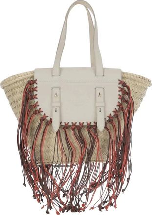 Cuba Lab Cabas Tropicana - Femme - Sacs - Beige - Taille: ONE Size