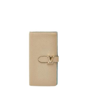 Louis Vuitton Portefeuille long (bi-pli) doccasion - Femme - Pre-owned - Beige - Taille: ONE Size