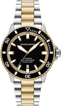 Emporio Armani Uhr Sea Explorer AR60089 Silberfarben