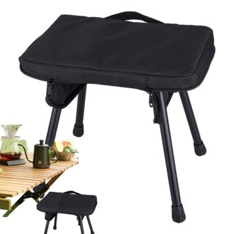 Generico Reisehocker, Leichter Sitz mit Einer maximalen Tragkraft von 80 Kilogramm, Campinghocker, zusammenklappbar, f&uuml;r, Wandern, Rucksackreisen, Picknick, Ou