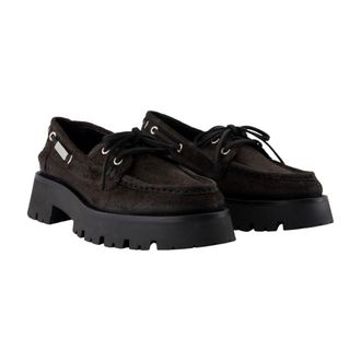 Alexander Wang Womens Carson Loafer Black Calfskin