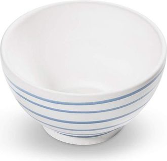 Gmundner Keramik Müslischale groß Füllmenge : 0.4 Liter Blaugeflammt Geschirr, handgemacht in Österreich