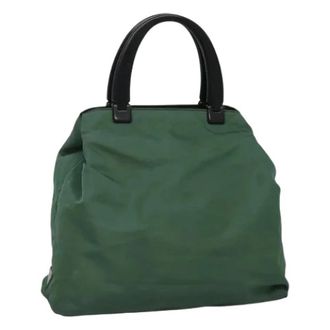 Prada Sac &agrave; main vintage Pre-owned - Femme - Pre-owned - Vert - Taille: ONE Size