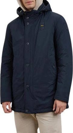 Blauer Chester Parka - - Jackets - Herren - Blau - 2XL