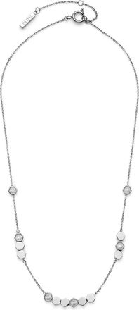 Olivia Burton Halskette für Damen Kollektion PETITE HONEYCOMB aus Edelstahl mit Hexagonalen Charms - 24100297