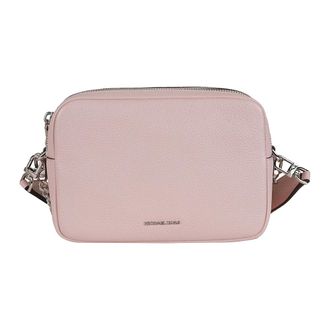 Michael Kors Schwarze Lederkamera-Crossbody-Tasche - - Bags - Damen - Rosa - ONE SIZE