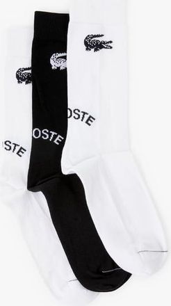 Lacoste Lot de 3 chaussettes en coton