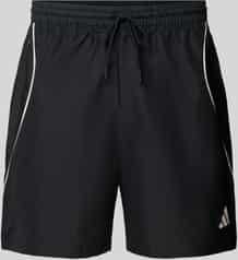 adidas Regular Fit Sport-Shorts mit Kontraststreifen