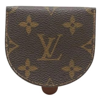 Louis Vuitton unisex, Pre-owned, Brun, Taille: ONE Size Portefeuille en toile Pre-owned