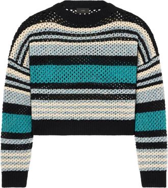 Alanui Femme, Pulls, Multicolore, Taille: 38 FR Ocean Stripes Sweater
