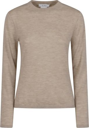 Max Mara crew-neck sweater - Nude