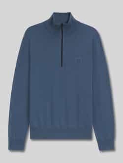 Boss Orange by Hugo Boss Regular Fit Troyer aus Baumwoll-Kaschmir-Mix Modell KANOBIX_S