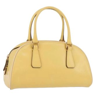 Prada Pre-owned Vintage Handtasche - - Pre-owned - Damen - Gelb - ONE SIZE
