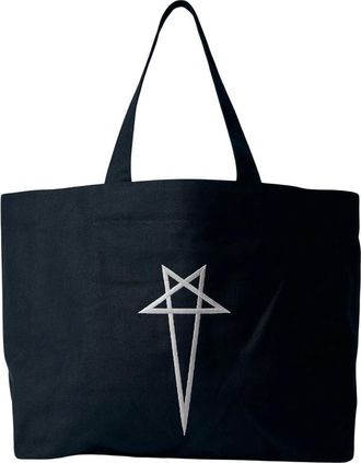 Rick Owens unisex, Sacs, Noir, Taille: ONE Size Beach Tote Bag