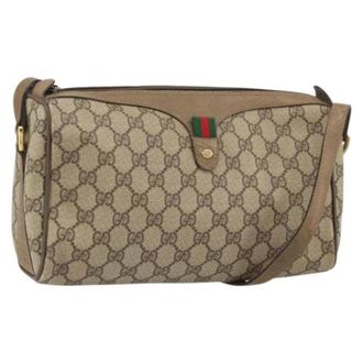Gucci Sac bandouli&egrave;re vintage doccasion - Femme - Pre-owned - Beige - Taille: ONE Size
