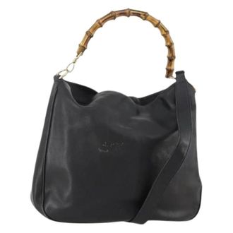 Gucci Sac bandouli&egrave;re vintage doccasion - Femme - Pre-owned - Noir - Taille: ONE Size